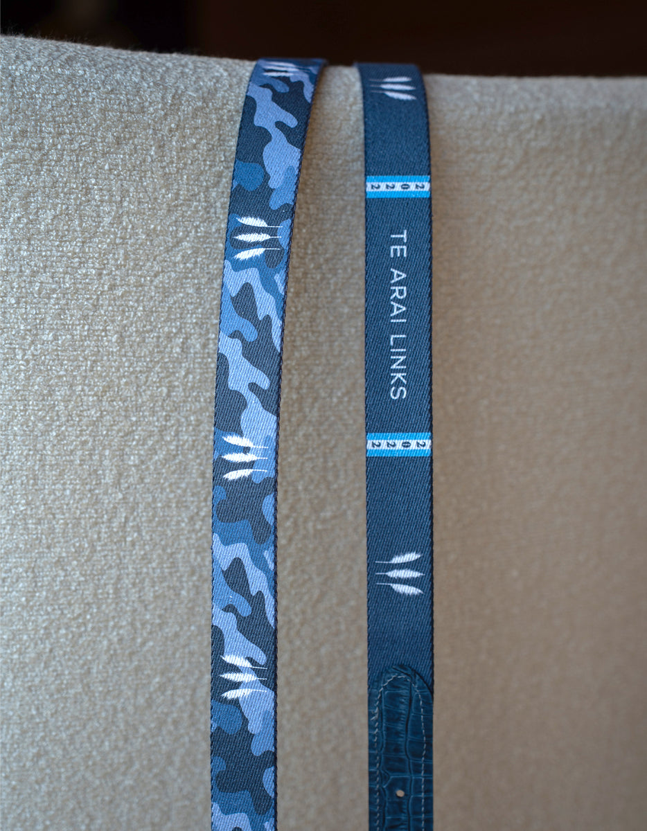 Doc Murphy Navy Camouflage Belt – Te Arai Links