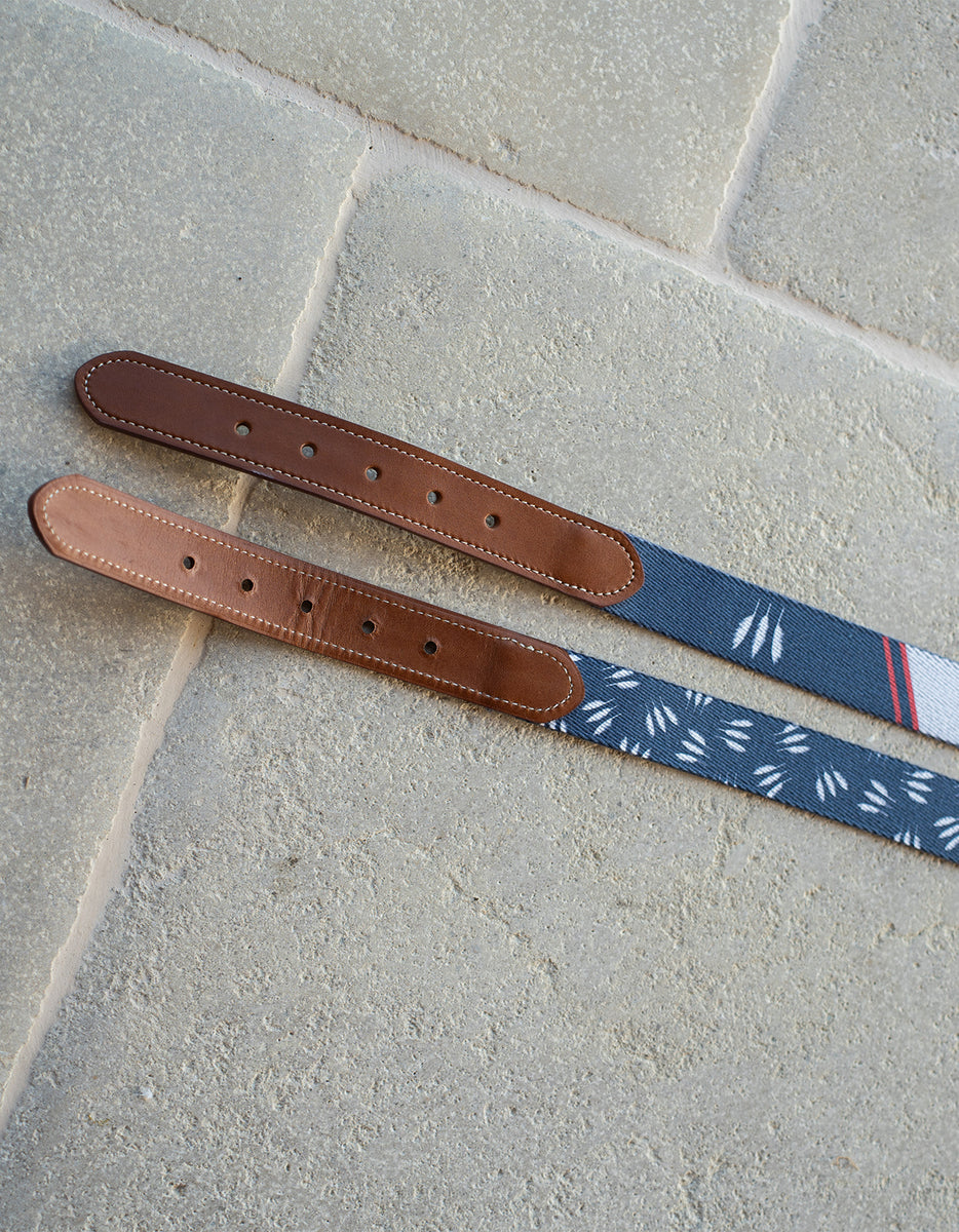 Doc Murphy Red/Blue Flag Belt – Te Arai Links